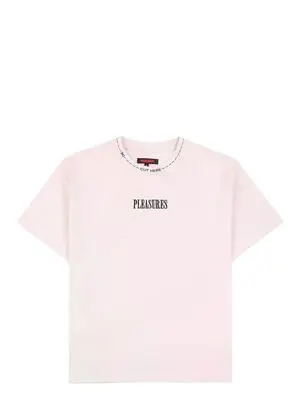 PLEASURES Cut Here T-shirt - Pink