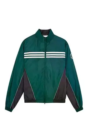 Adidas Three-stripe Zip Jacket - Green