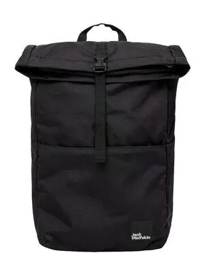 JACK WOLFSKIN Island Buckle Roll-top Backpack - Black