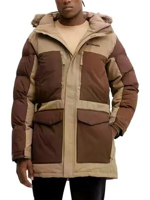 Columbia Hooded Padded Jacket - Neutrals
