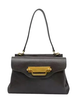 MY BEST BAG FIRENZE Magnetic-closure Leather Shoulder Bag - Brown