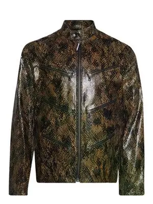 PALM ANGELS Snake Print Jacket