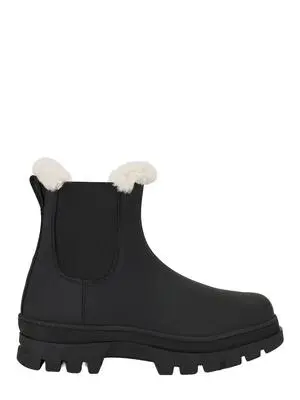 Jenni Kayne Leather Highland Boots - Black