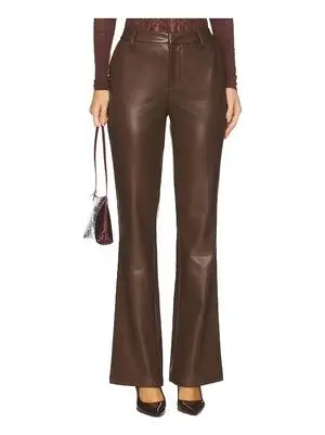 LOVERS AND FRIENDS Delaney Pant - Chocolate Brown