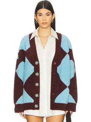 Essentiel Antwerp Iwho Oversized Cardigan - Margot Mauve