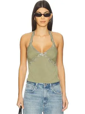 Free People Brooke Halter - Oil Green