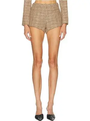 LOBA Daphne Tweed Hot Short - Brown Multi