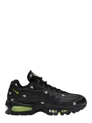 Nike Air Max 95 Premium Sneakers - Black/neon Yellow