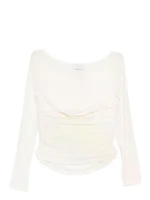 REFORMATION Julian Knit Top - White