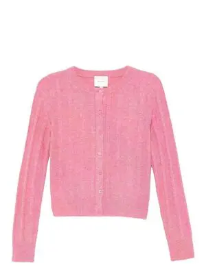 REFORMATION Hannah Cardigan - Pink