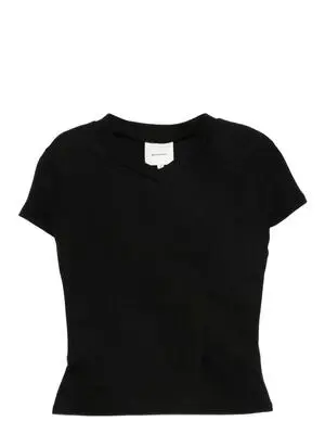 REFORMATION Lindie T-shirt - Black