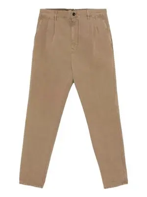 Incotex Pleated Trousers - Neutrals