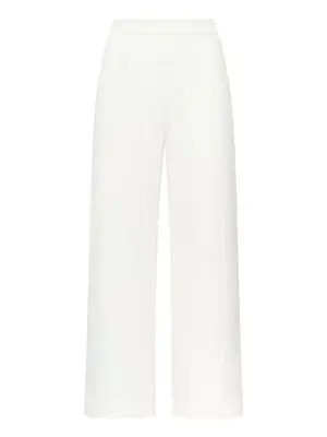 Malìparmi Elasticated-waist Trousers - White