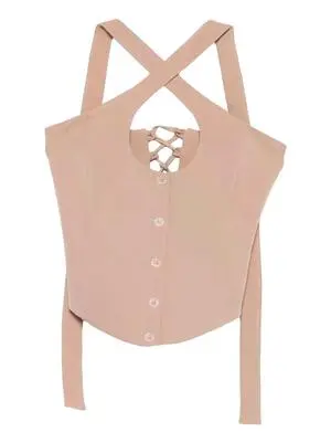 RHIZOME Corset Top - Neutrals
