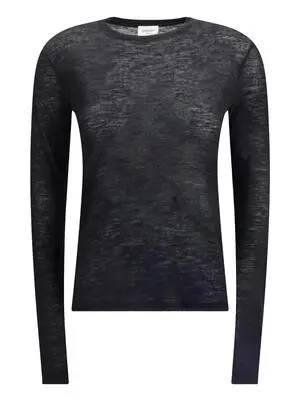 Saint Laurent Long-sleeve T-shirt - Black