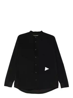 AND WANDER Pocket Shirt - Black