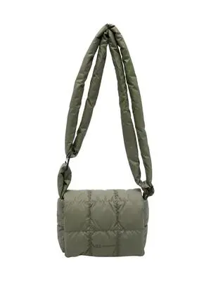 VEECOLLECTIVE Porter Messenger Quilted Shoulder Bag - Green
