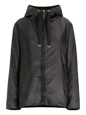 Max Mara Hooded Jacket - Black