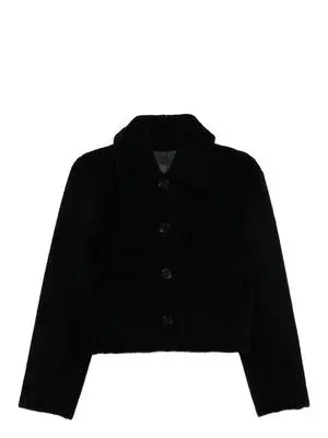 JOSEPH Alloway Leather Jacket - Black