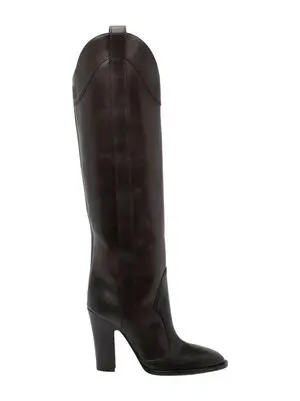 Paris Texas 100mm Lavinia Over-the-knee Boots - Brown
