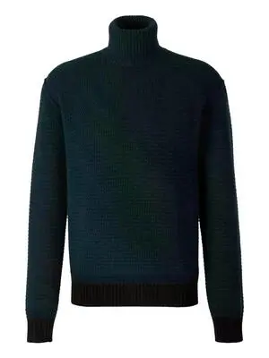 Zegna Hooded Pullover Sweater - Green