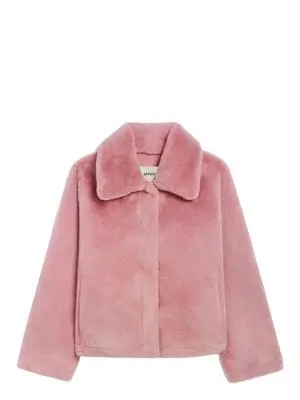 Apparis Collared Jacket - Pink