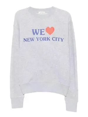 Rag & Bone Slogan-print Sweatshirt - Grey