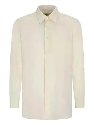 LARDINI Button Shirt - Neutrals