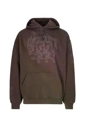 Carhartt Work In Progress Graphic Hooded Sweatshirt - Brown