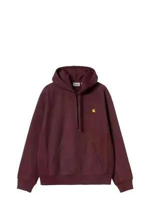 Carhartt Work In Progress American Script Hoodie - Red