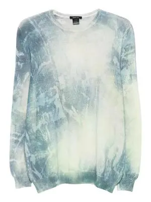 Avant Toi Tie-dye Sweater - Blue