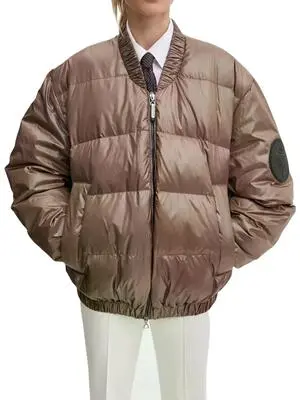 MMC STUDIO Luka Quilted Jacket - Brown