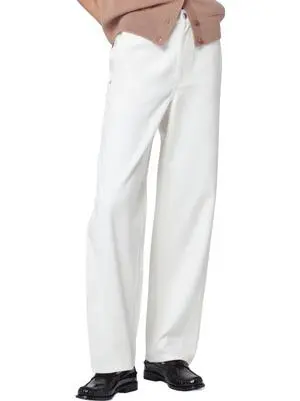 Maison Kitsuné Cotton Trousers - White