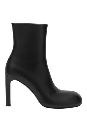 Balenciaga Fargo Leather Ankle Boots - Black