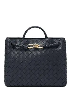 Bottega Veneta Medium Andiamo Bag - Black
