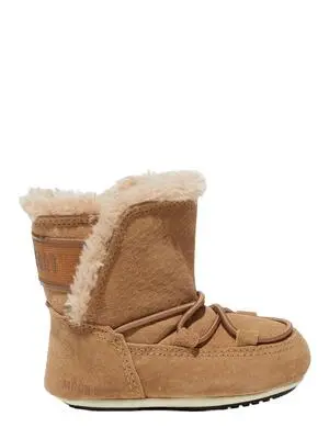 Moon Boot Crib Suede Boots - Beige