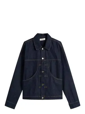 ABOUT:BLANK Raw Denim Jacket - Raw Indigo