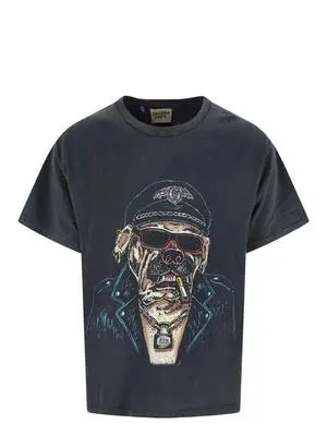 GALLERY DEPT. Oct Biker Dog' T-shirt - Black