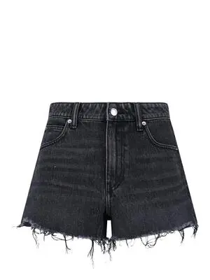 Alexander Wang Bite Denim Shorts - Gray