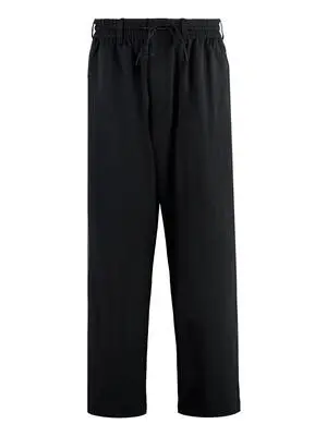 ADIDAS Y-3 U Wire Pants Recycled Polyester Trousers - Black