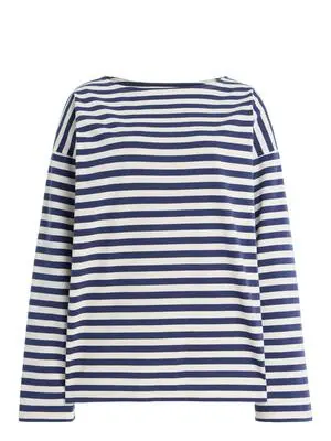 POSSE Haisley Striped Cotton T-Shirt