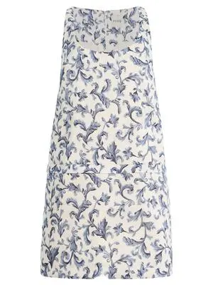 POSSE Rue Baroque-Print Mini Dress