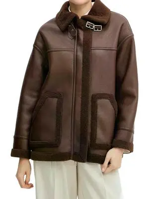 SILVIAN HEACH Buckle-detail Jacket - Brown