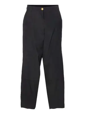 Pinko Button-fastening Trousers - Black