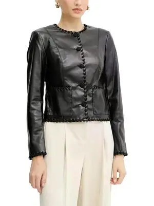 Guess Button Jacket - Black