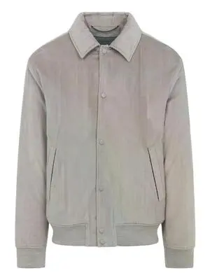 Canali Corduroy Jacket - Grey