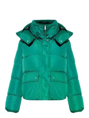 Add Hooded Puffer Jacket - Green