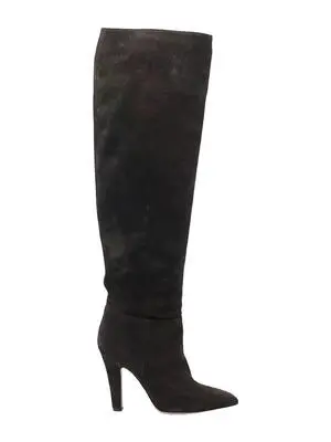 Paris Texas 10mm Elsa Suede Over-the-knee Boots - Brown