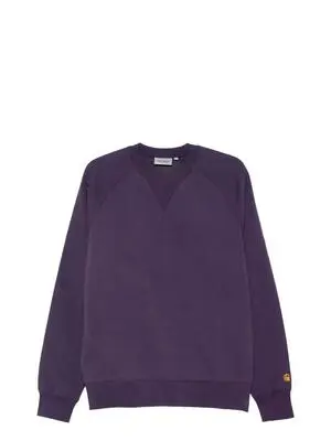 Carhartt Work In Progress Logo-embroidered Sweatshirt - Purple