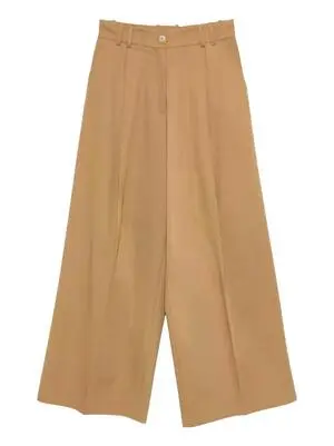 P.a.r.o.s.h Pleated Trousers - Brown